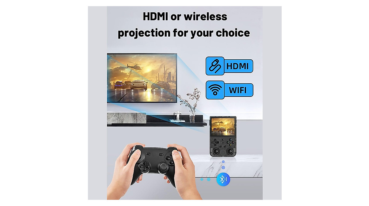 RG353VS Handheld Game Console - 15,000 Games