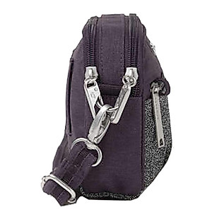 Baggallini womens Crossbody Handbag, Blackberry Antitheft, One Size US