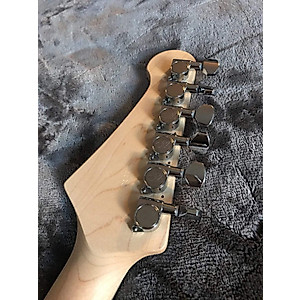 Wilkinson 6 Inline Chrome E-Z Post Guitar Tuners EZ Post Guitar Tuning Keys Pegs Guitar Machine Heads for Strat Tele