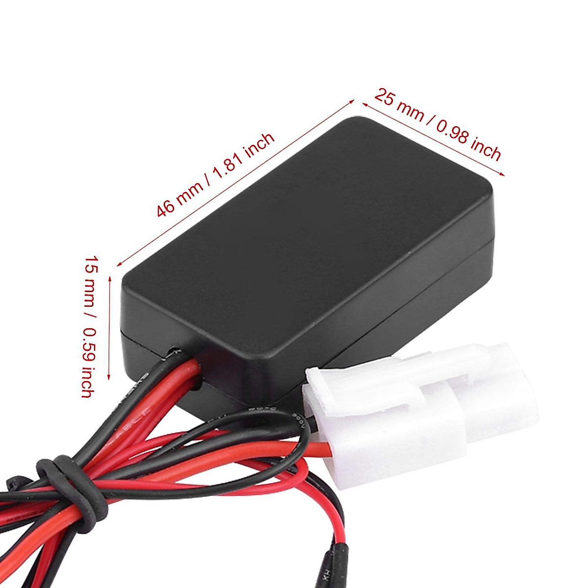 RC Winch, 1/10 Scale RC Metal Steel RC Crawler Winch RC Model Vehicle Winch with Remote Controller for Traxxas HSP Redcat Axial SCX10 D90 HPI 1:10 RC Crawler Climbing Cars