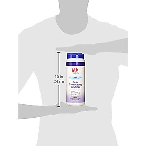 HTH Spa 86230 Clear Chlorinating Sanitizer Spa and Hot Tub Cleaner, 2 lbs