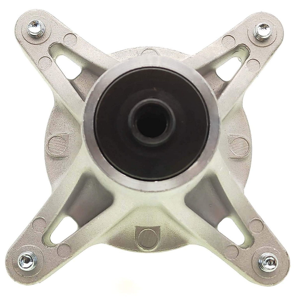 q&p 2 Pieces Deck Spindle Assembly Replaces 117-7439 & 117-7268 Fits 42"50"Timecutter 2011, SS5000, SS4200，MX5000 Models,Holes Tapped for Easier Install with 4 Bolt