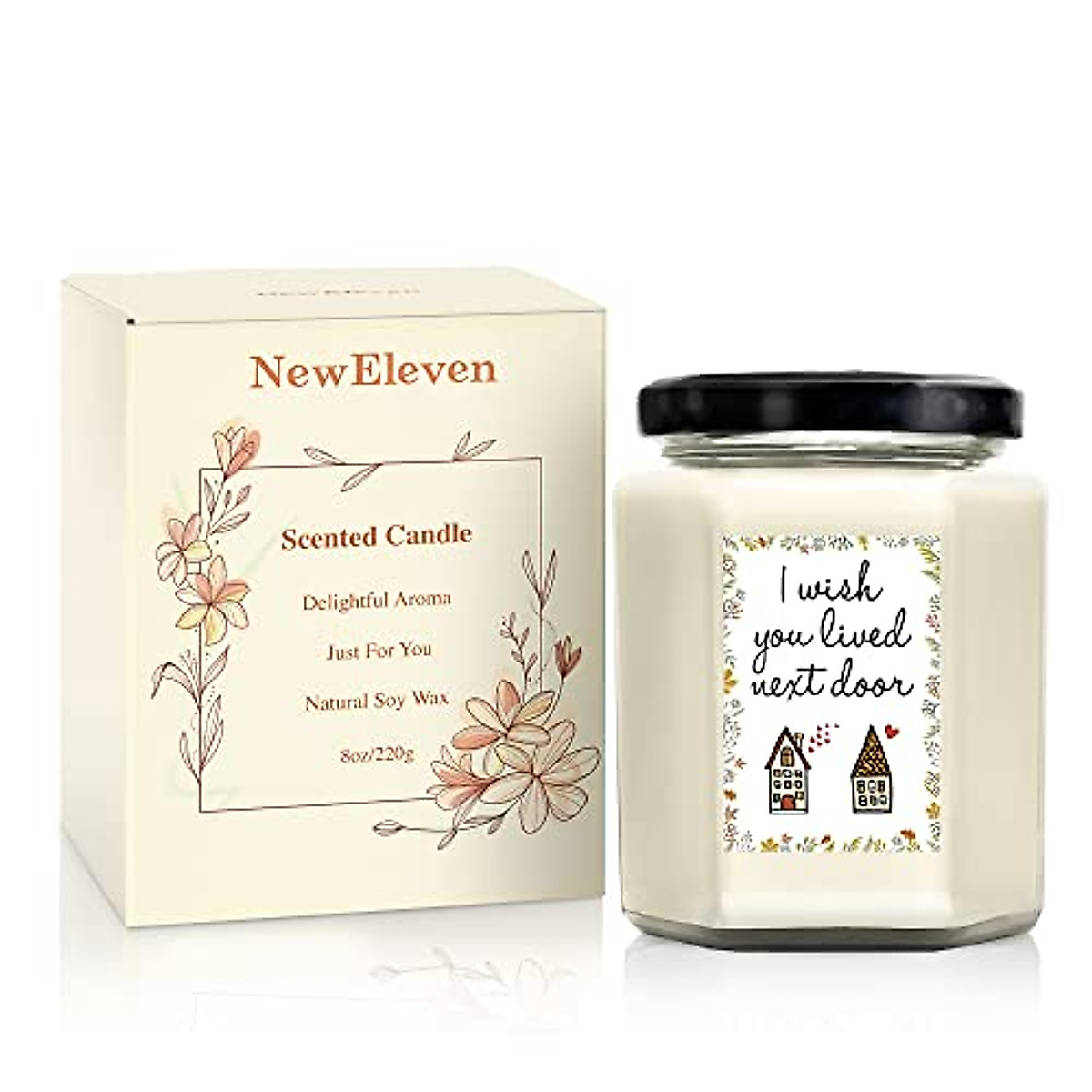 Birthday Gifts for Women - Best Friend Giftss for Women - Mom Birthday Gifts, Sisters Gifts from Sister - Best Friend, Friendship Gifts, Candles Gifts for Women, Mom, BFF, Wife - Lavender Candle 8oz