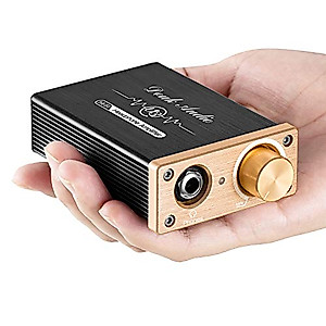 Douk Audio U3 Headphone Amps, Mini Hi-Fi Amplifier for Home Desktop PC 6.35mm / 3.5mm Headsets, Class A, RCA Input, DC 5V