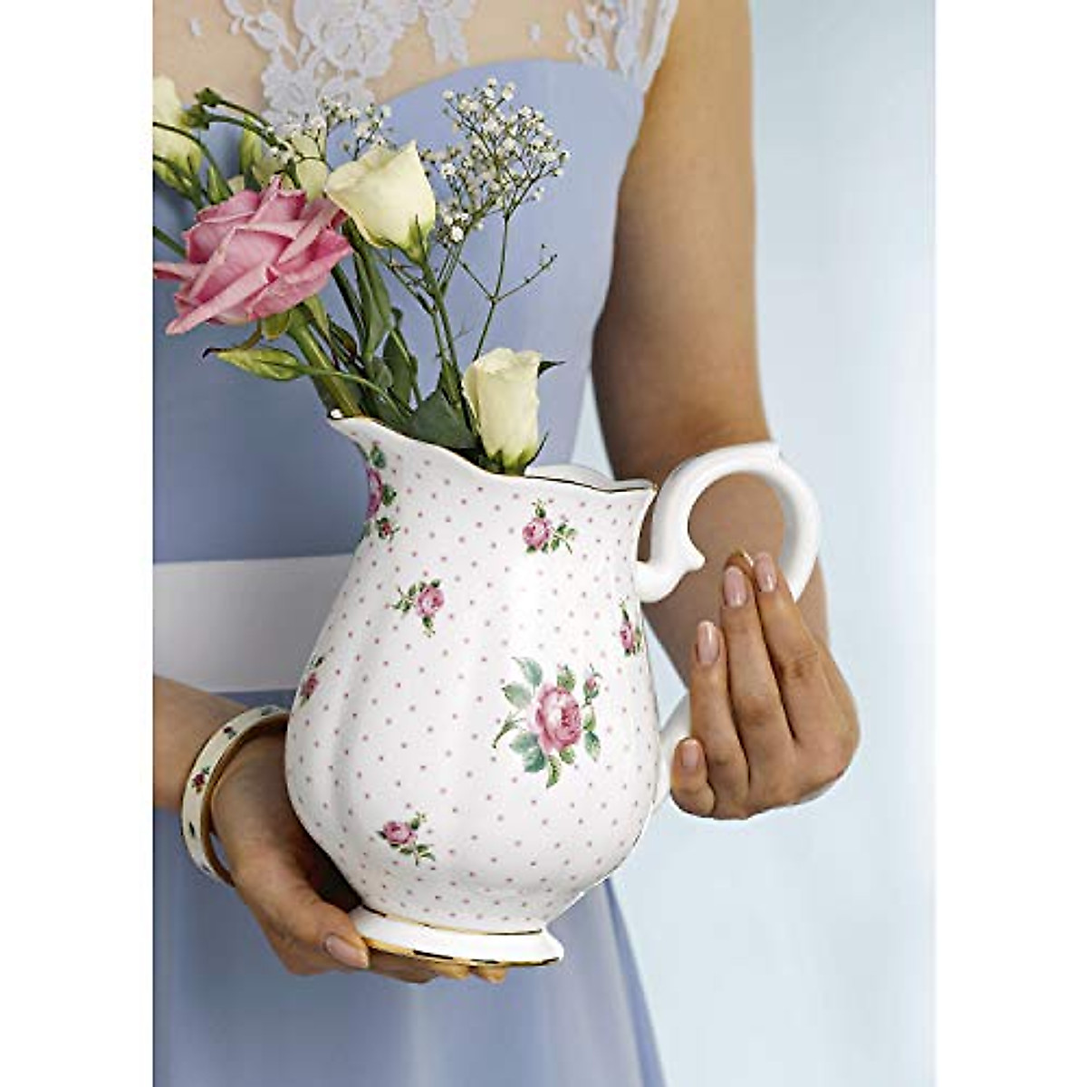 Royal Albert Cheeky Pink 5-Piece Place Setting, Multi