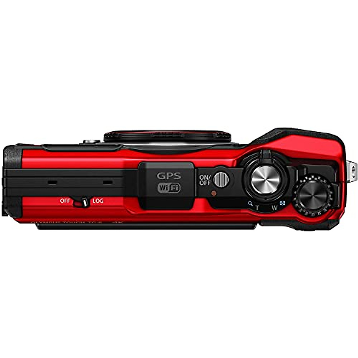 Olympus Tough TG-6 Waterproof Camera (Red) - Action Bundle - with 50 Piece Accessory Kit + Extra Battery + Float Strap + Sandisk 64GB Ultra Memory Card + Padded Case + More