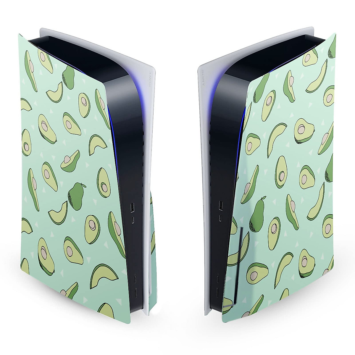 Head Case Designs Officially Licensed Andrea Lauren Design Avocado Art Mix Vinyl Faceplate Sticker Gaming Skin Decal Cover Compatible With Sony PlayStation 5 PS5 Disc Edition Console