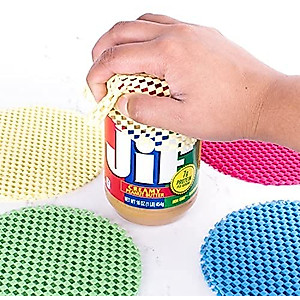 Generic Round Multi-Purpose Jar Gripper Pad Bottle Lid Opener, 4 Piece Set, gripper pads, Green