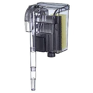 EA Performance Hang-On The Back Power Filter - Up to 4 Gallons - for Desktop and Betta Aquariums - NOT Made in China