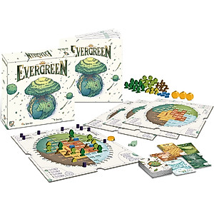 Horrible Guild Evergreen - (English), Abstract Strategy Board Game, Board Game for Adults and Family, Allowing a Total of 1 to 4 Players, Ages 8+, 45-60 Min