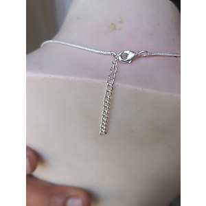 COMAT CRAFT Beautiful Scottish Thistly Cirsium Flower Scotland National Symbol Necklace 18"