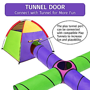 Alvantor Kids Tents Children Play Tent Toddler Pop Up Tent For Kids Boys Girls Toys Indoor Outdoor Playhouse Camping Playground Rainbow 58”x58"x47"