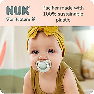 NUK for Nature™ Orthodontic Pacifier, 6-18m, 4-Pack, Neutral