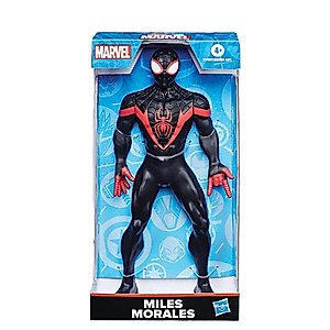 Marvel Miles Morales Toy 9.5-inch Scale Collectible Super Hero Action Figure, Toys for Kids Ages 4 and Up