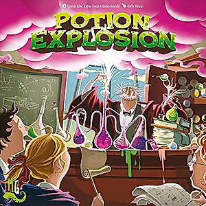 Horrible Games | Potion Explosion (3rd Edition) | Strategy Board Game | Now with a Plastic Marble Dispenser | 2 to 4 Players | 30+ Minutes | Ages 14+