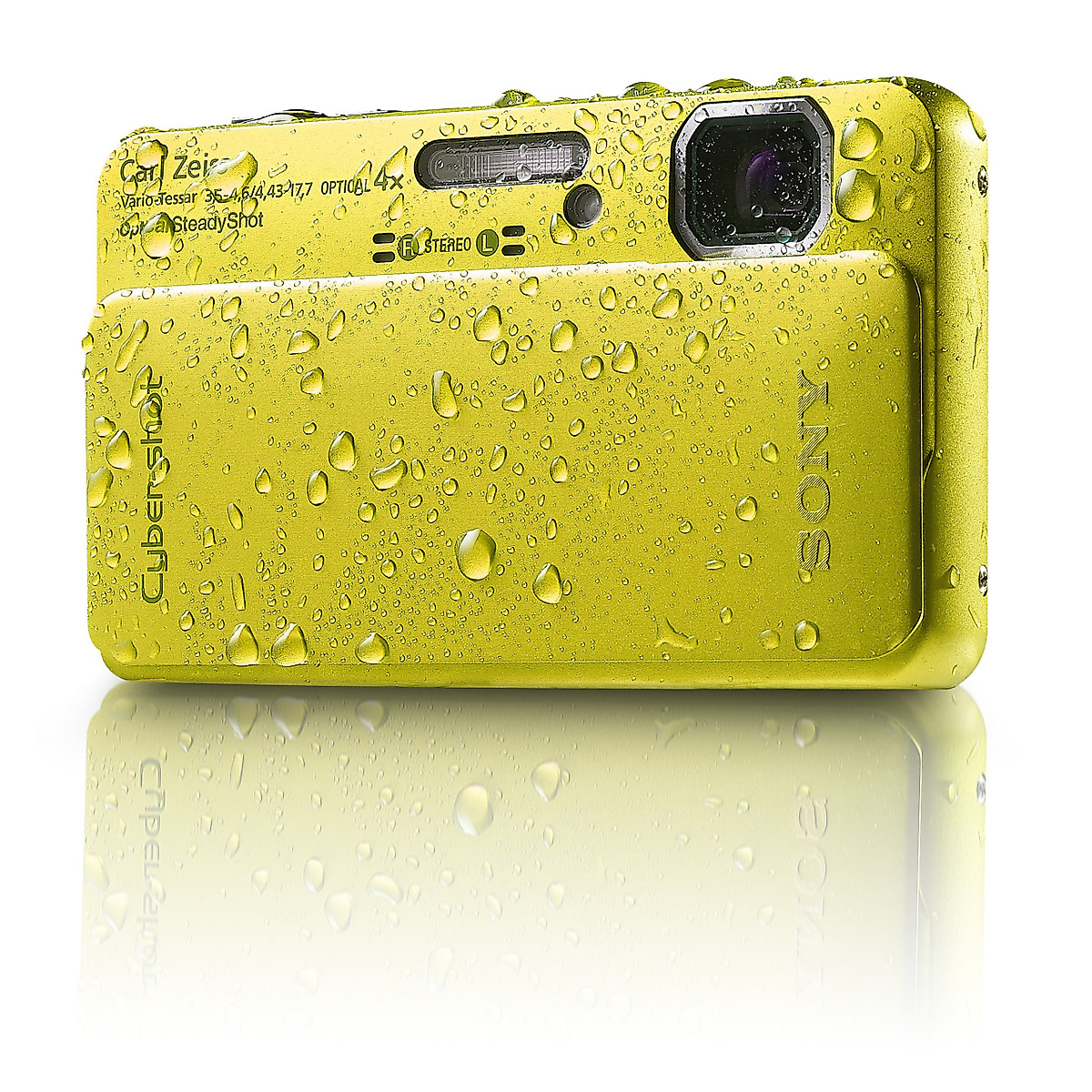 Sony Cyber-Shot DSC-TX10 16.2 MP Waterproof Digital Still Camera with Exmor R CMOS Sensor, 3D Sweep Panorama, and Full HD 1080/60i Video (Green)