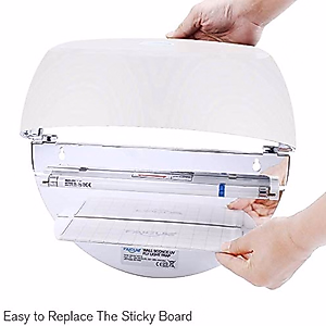 Faicuk WS108 Wall Sconce Fly Light Trap for Capturing Flies, Moths, Gnats, Mosquitos and Other Flying Insects - 13"x7.5"x5.5"