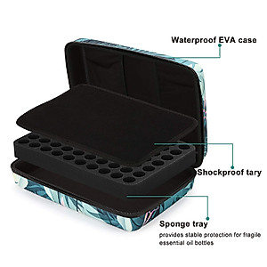 FITNATE Essential Oil Storage, 70 Bottles Essential Oil Case, Holding 5/10/15 ml Bottles