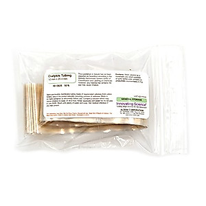 Dialysis Tubing, 1.25" (32mm x 20.4mm), 10 Feet Long - The Curated Chemical Collection