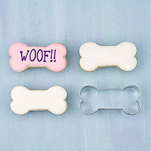Ann Clark Cookie Cutters Dog Bone Cookie Cutter, 3.5"