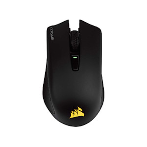 CORSAIR Harpoon RGB Wireless - Wireless Rechargeable Gaming Mouse - 10,000 DPI Optical Sensor (Renewed)