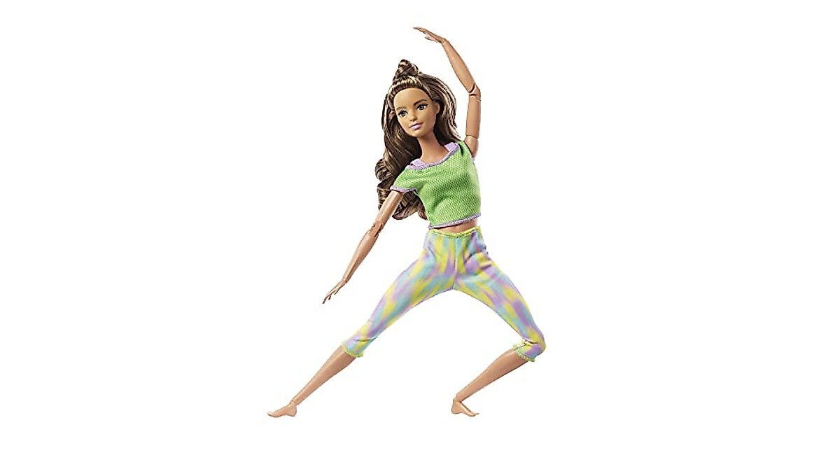 Flexible Barbie Made to Move Doll for Kids 3-7
