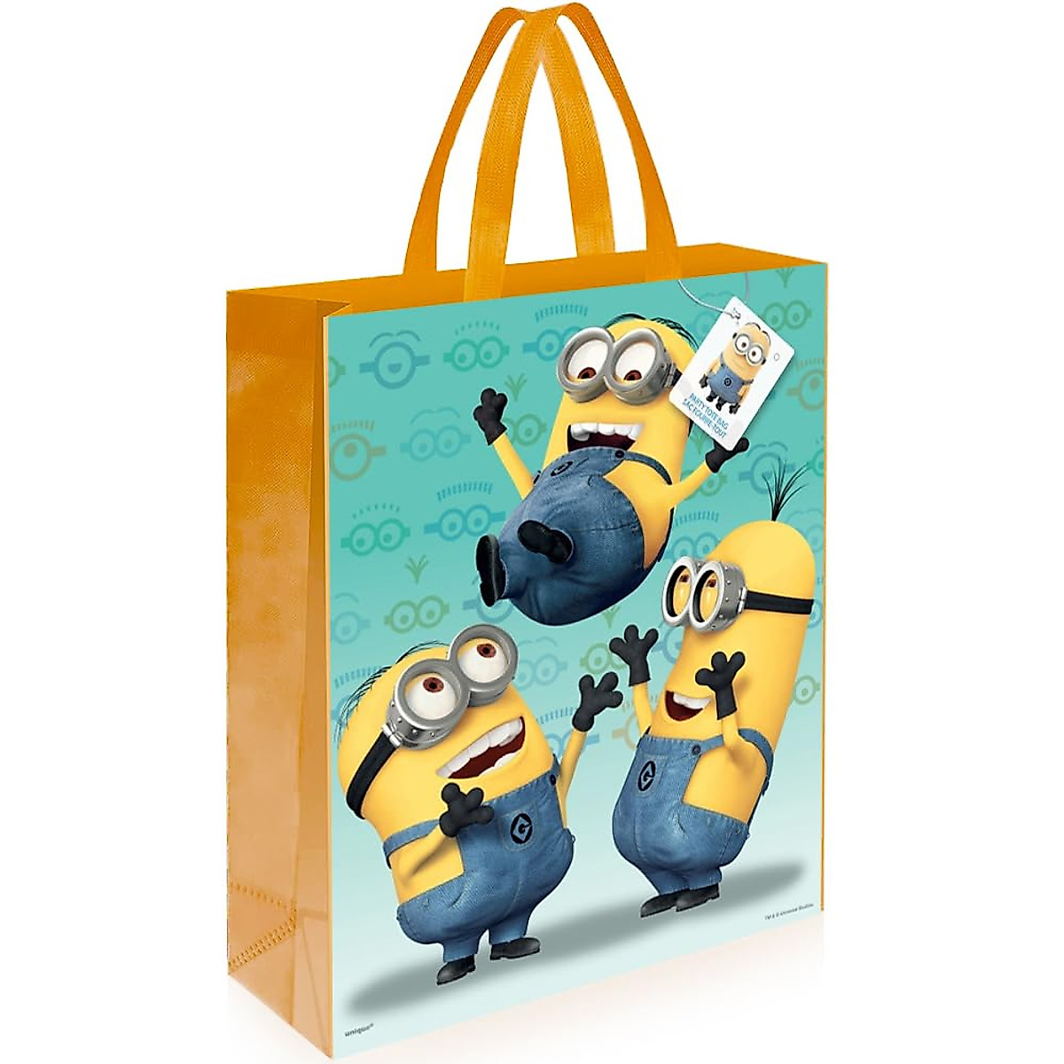 Despicable Me Plastic Tote Bag - 13" x 11", 1 Pc