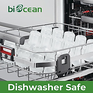 biocean 16 Oz Resuable Deli Containers With Lids Freezer Food Storage Containers Airtight Bulk 50 Set BPA-Free Plastic Soup Container Microwave Leakproof Deli Cups For Meal Prep,Leftover-Home/Takeout