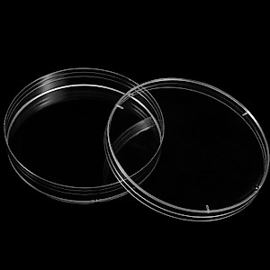 50 Pack Petri Dishes with 100 Pcs Lids, 90 x 15 mm Disposable Sterile Petri Dishs, Plastic Clear Petri Dishs, Lab Petri Dishes with 3ml Transfer Pipettes