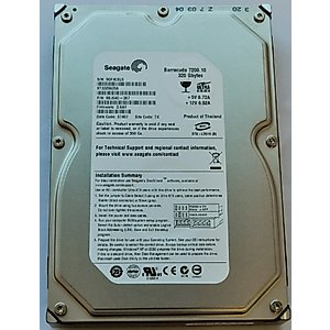 Seagate ST3320620A 320GB Barracuda 7200.10rpm 16MB Cache IDE Ultra ATA100 / ATA-6 3.5" Hard Drive