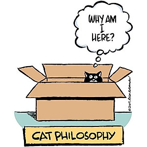 CafePress Cat Philosophy Mug Ceramic Coffee Mug, Tea Cup 11 oz