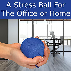 Bed Buddy Stress Ball and Grip Strength Trainer - Stress Relief Toy and Hand Grip Strengthener, Microwavable for Heat Therapy