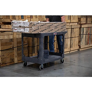 JET 45" x 25" Flat Top Utility Service Cart, 500 Lbs. Capacity (Model PUC-4525)