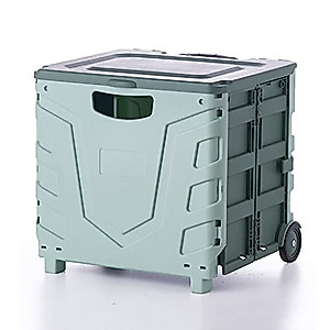 Car Organizer for Trunk Transporting Storage Camping Car Accessory Folding Box Car Organizer Luggages (Argento 39 * 35CM)