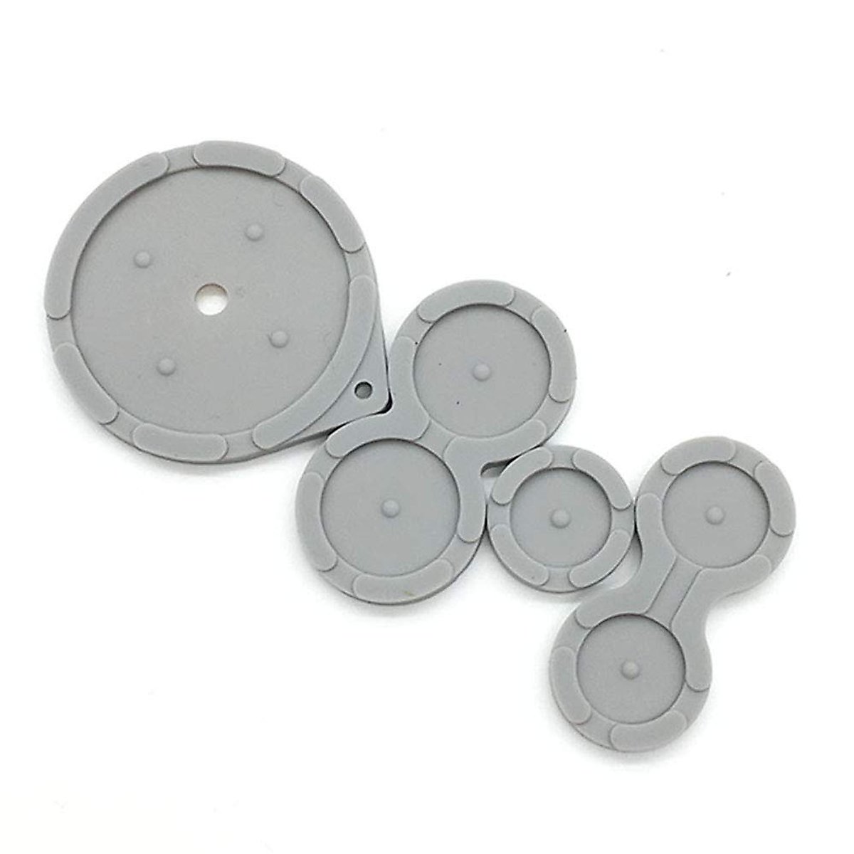 New Silicone Conductive Rubber Pads D-Pad Button for GBA SP （1Set）