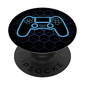 Video Game Gaming Pattern for Gamer Gift Game Controller PopSockets PopGrip: Swappable Grip for Phones & Tablets
