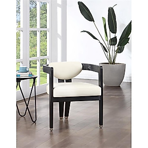 Best Master Furniture Ravenna Black Wood Dining Chair