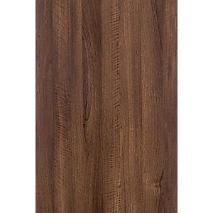 HOLOMEY Walnut Wood Grain Contact Paper for Countertops Cabinets Thickend Wood Peel and Stick Wallpaper Faux Wooden Look Vinyl Decorative Roll Waterproof Removable Wood Self-Adhesive Paper 16x78 inch