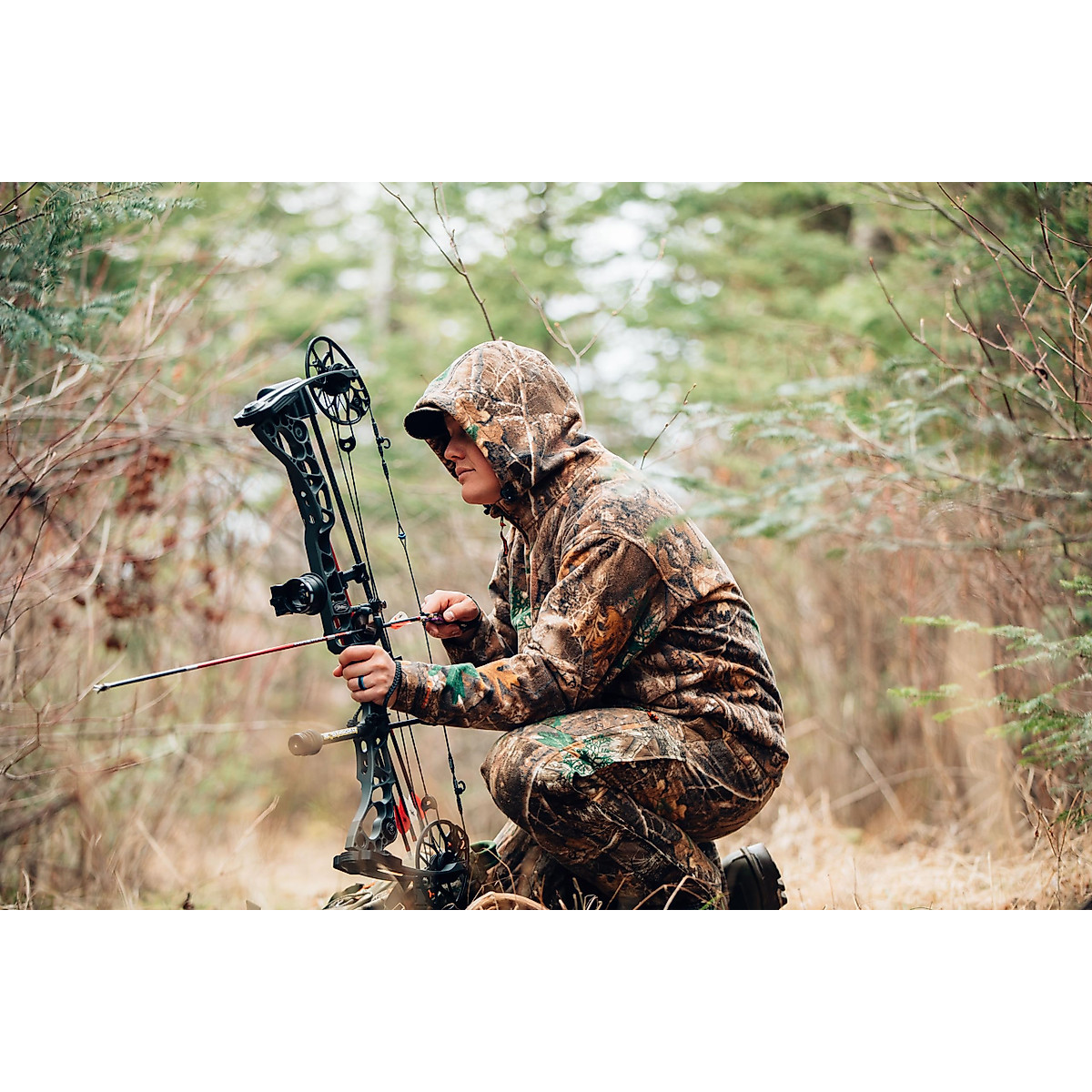 ArcticShield Heat Echo Sherpa Jacket, Realtree Edge, Medium