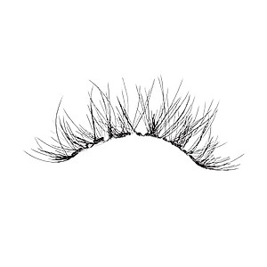 KISS Sister Nature False Eyelashes, Dawn', 12 mm, 100% Natural Hair, Recyclable Paper Box, Printed with Soy Ink, Cruelty Free, Vegan, Includes 1 Pair of Reusable Strip Lashes