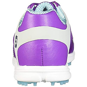 FootJoy Women's Sport SL-Previous Season Style Golf Shoes Purple 5 M Light Blue, US