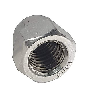FullerKreg 1/4"-20 Acorn Cap Nuts,18-8 Stainless Steel, Quantity 30