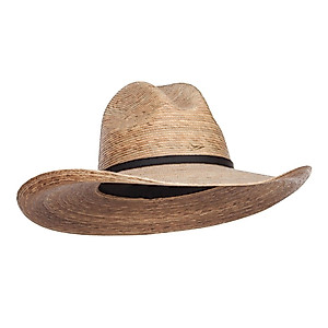 Palm Braid Ranchero Cowboy Hat - Dk Palm XL