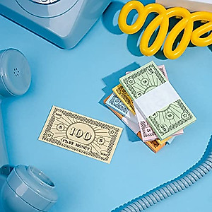 Opoly Play Money – 520Pcs Play Money for Board Games – 65 of Each Bill in 8 Denominations – $1, 5, 10, 20, 50, 100, 500, & $1000