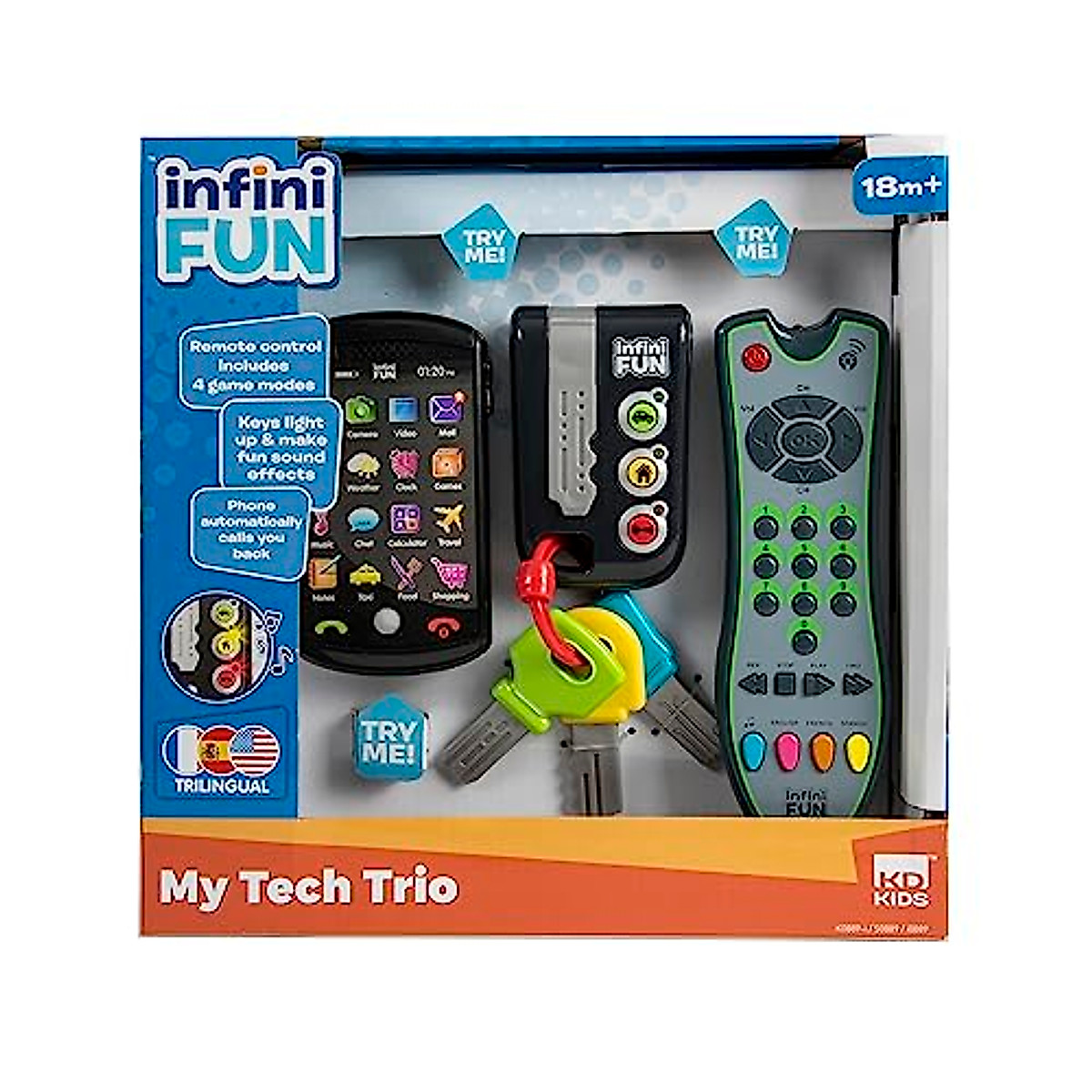 Kidz Delight Tech Too, Tech Set Trio