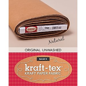 kraft-tex Bolt Natural Original Unwashed: Kraft Fabric Paper, 19” x 10 Yard Bolt (kraft-tex Basics)