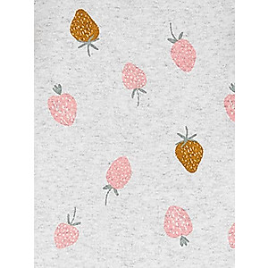 Simple Joys by Carter's Baby Girls' Short-Sleeve Bodysuit, Pack of 6, Multicolor/Floral/Forest Animals/Owl/Sheep, 3-6 Months