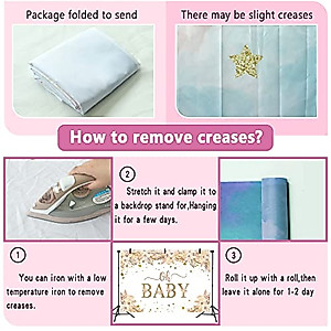 DASHAN Polyester 7x5Ft Spring Backdrop Magic Garden Fairy Tale World Grass Butterfly Wonderland Background for Kids Girl Baby Shower Birthday Party Decoration Studio Photography Banner Booth Props