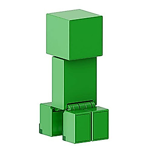Mattel Minecraft Toys 3.25-Inch Action Figure, Creeper With Accessory & Portal Piece, Toy Collectible Inspired By Video Game