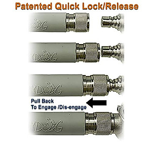 Walky Dog Plus Hands Free Dog Bicycle Exerciser Leash Newest Model with 550-lbs pull strength Paracord Leash Military Grade